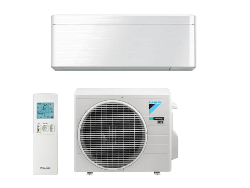 Daikin 2.5kW Split System Air Conditioner (Zena Series - White) FTXJ25 ...