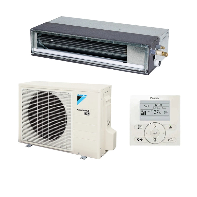 Daikin 2.5kW Short-Depth Bulkhead System FDYBA25A-G2V – Aircon Wholesalers